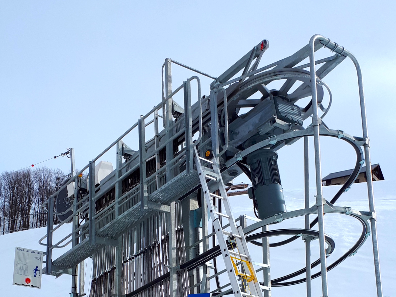 Téléski débrayable - GMM - Téléskis, télésièges et télécordes
